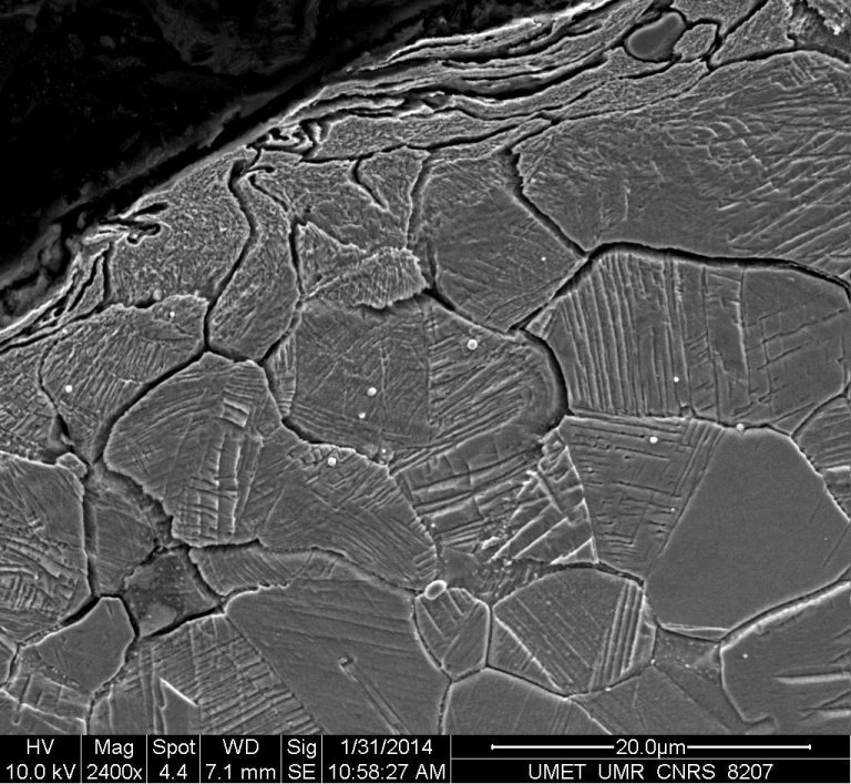 Impact de la mise en forme sur la microstructure d’un alliage de cuivre ...